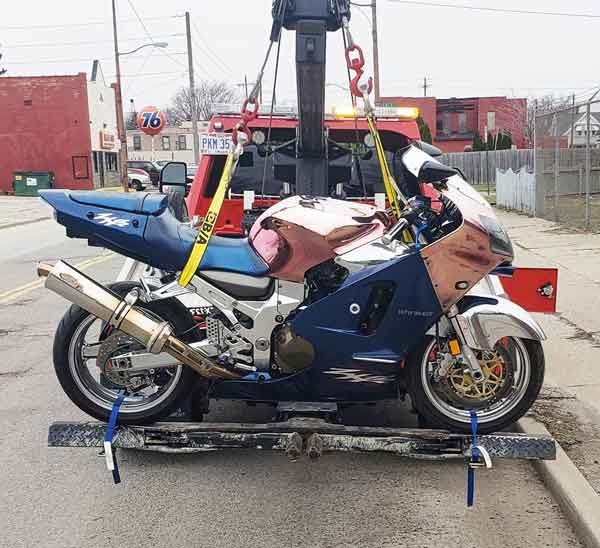 Motorcycle Towing - Toledo, Ohio